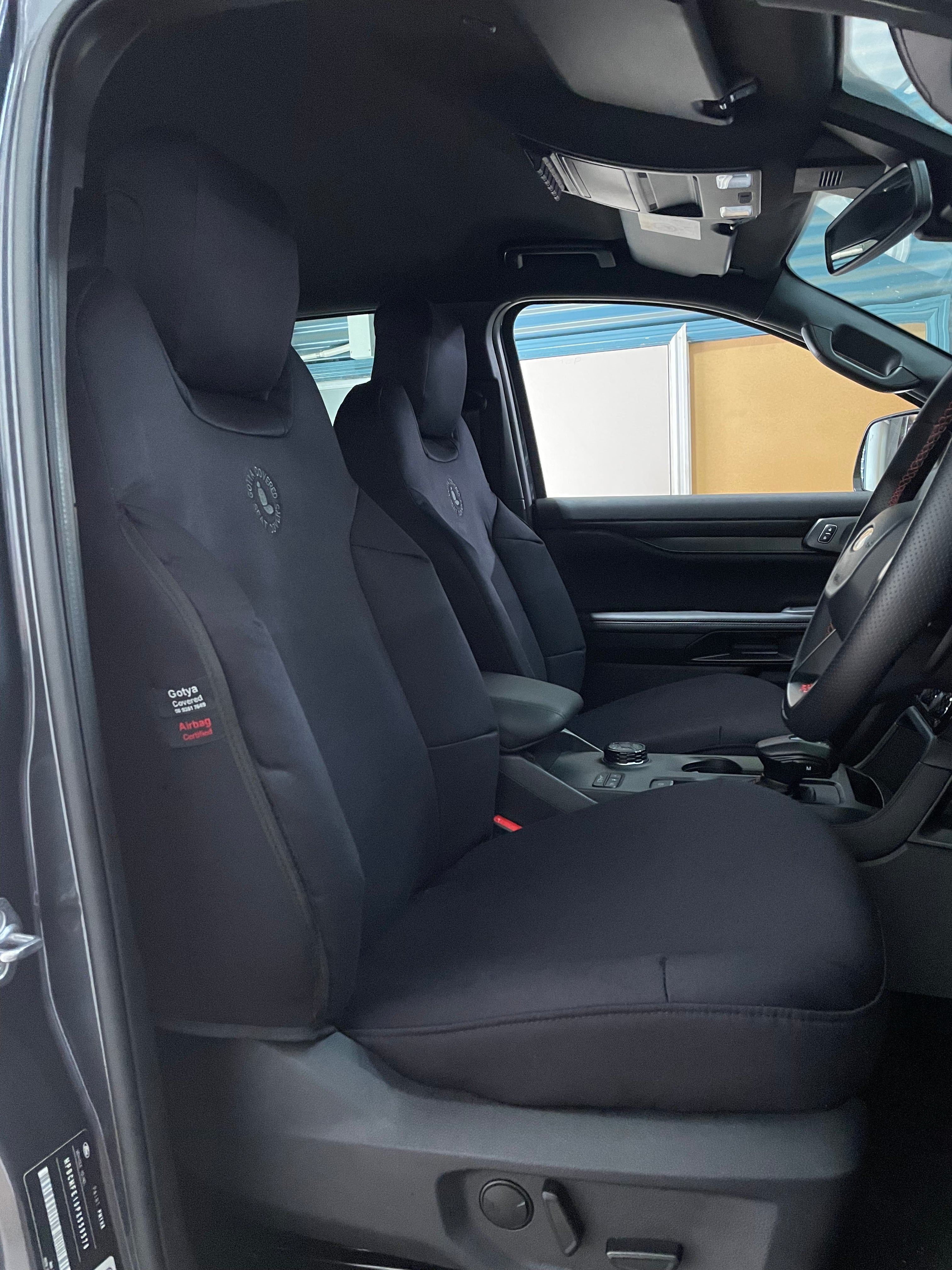 NEXT-GEN FORD RANGER RAPTOR DUAL CAB CANVAS, DENIM, CAMO SEAT COVERS ...